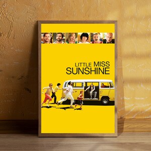 Little Miss Sunshine Movie Poster: Vintage Film Art Canvas Print,room ...