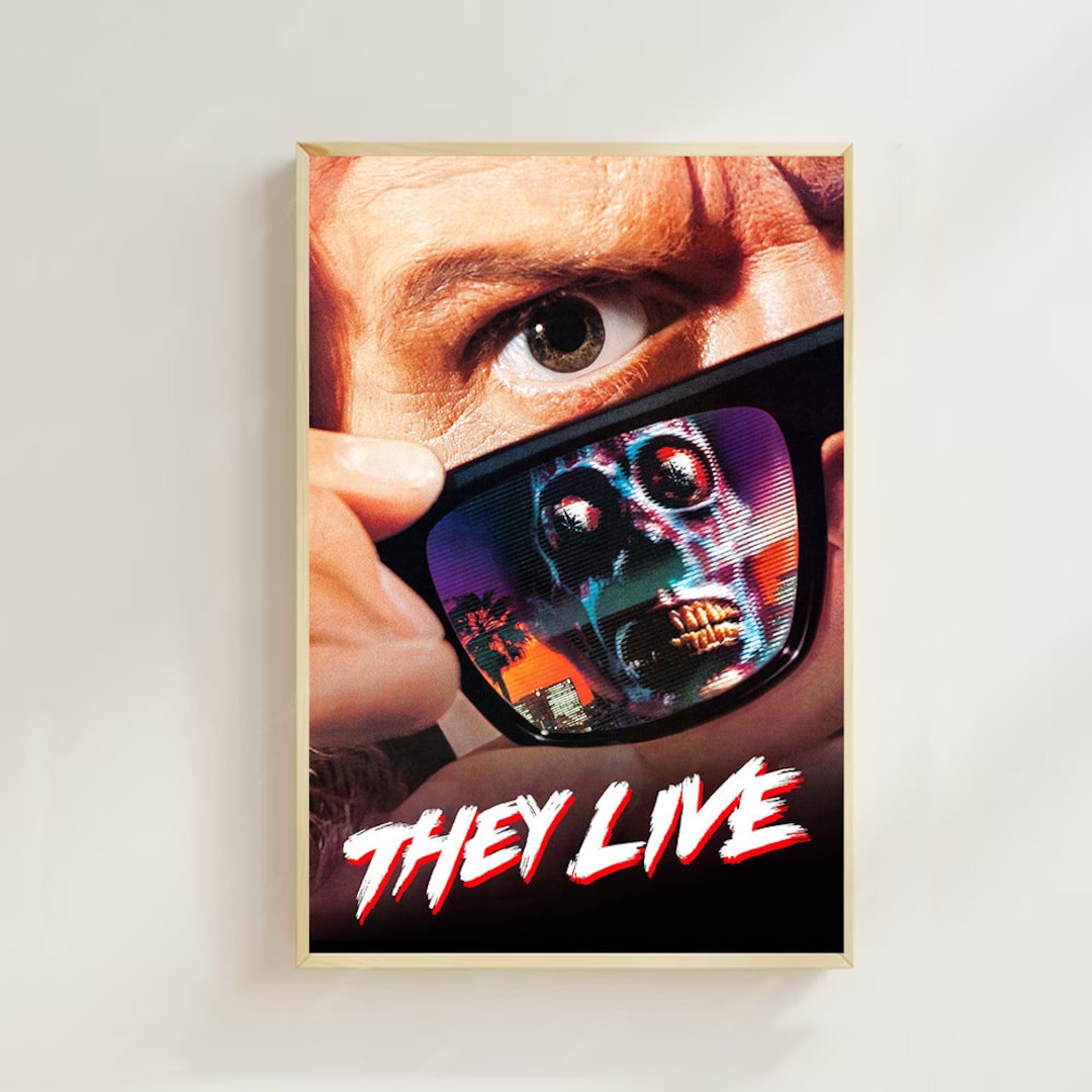 They Live (1988)--movie Poster(regular Style) Art Prints,home Decor ...