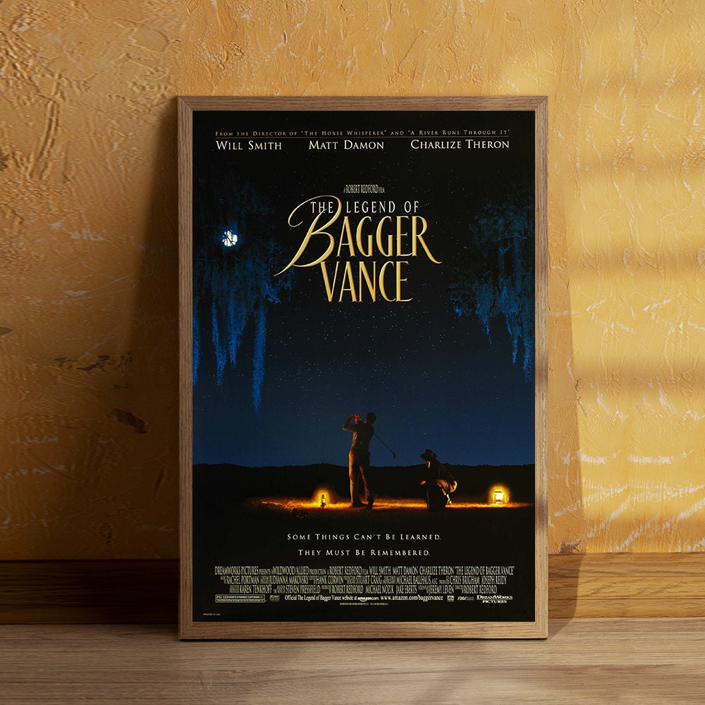 La légende de Bagger Vance 2000 affiche de film style classique ...