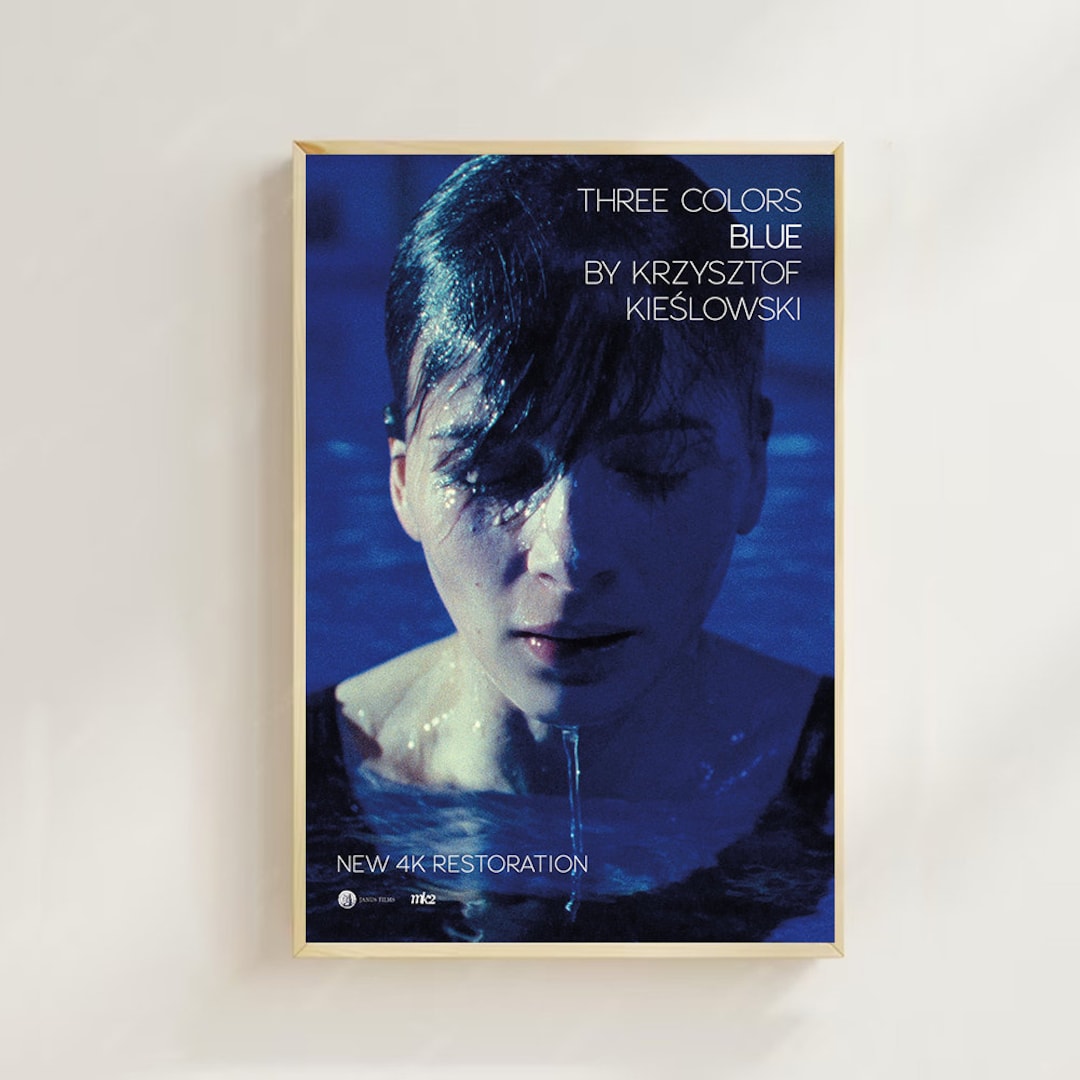 Three Colors Blue--movie Poster(regular Style) Art Prints,home Decor ...