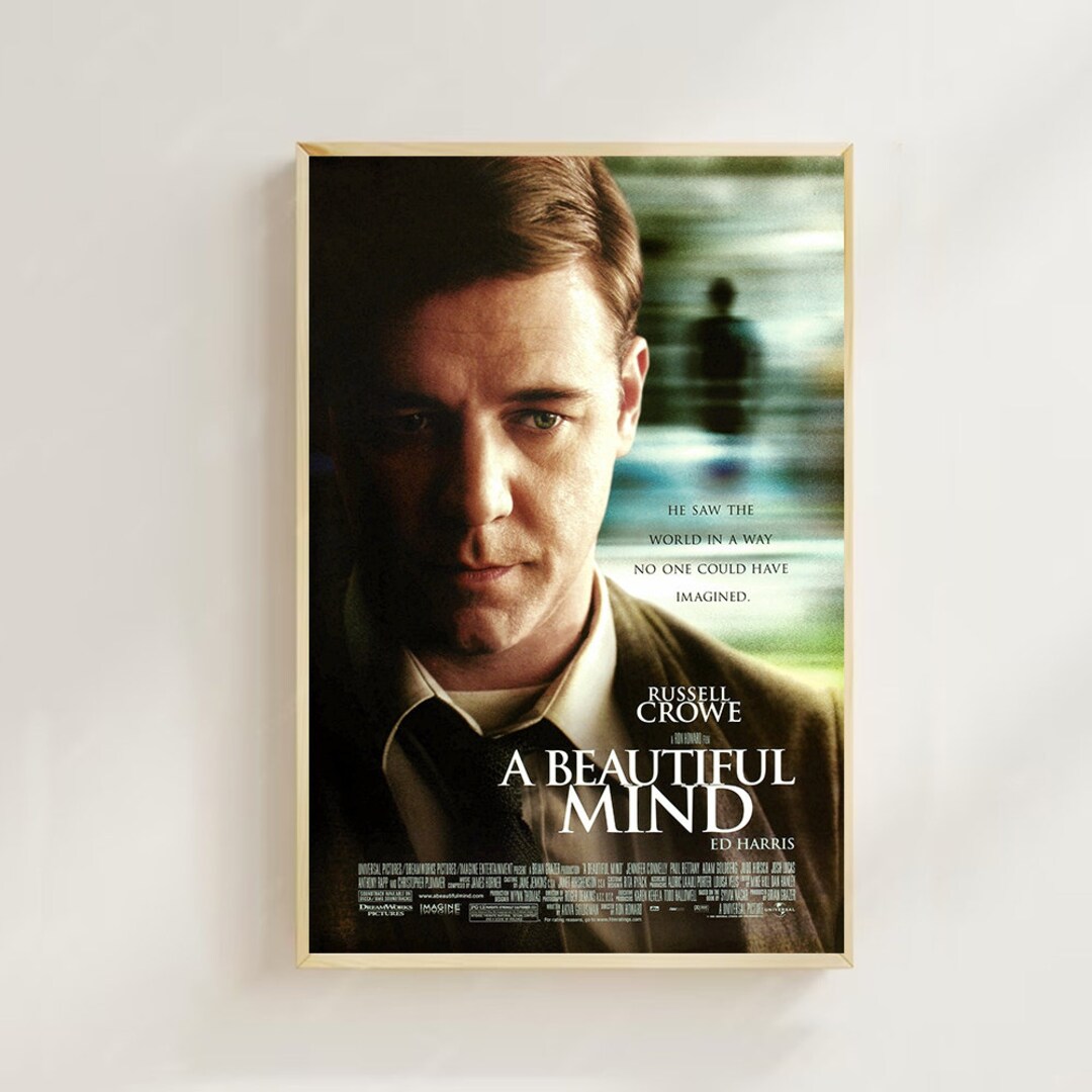 A Beautiful Mind--movie Poster(regular Style) Art Prints,home Decor ...