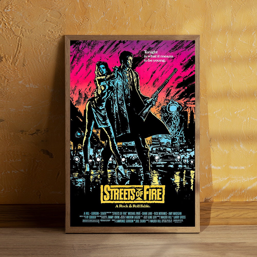 Streets Of Fire 1984 Poster
