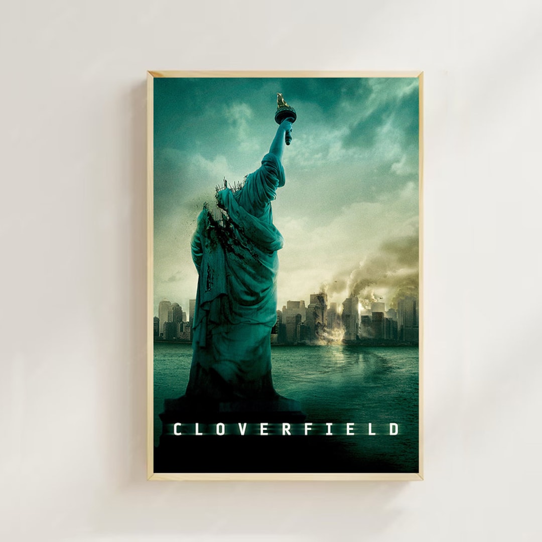Cloverfield Movie Poster: Vintage Film Art Print on Canvas,room Decor ...