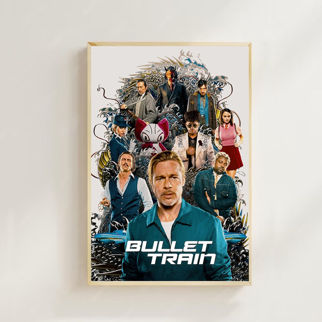 Bullet Train (2022)--movie Poster(regular Style) Art Prints,home Decor ...