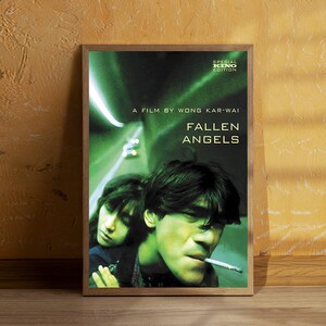 Fallen Angels (1995) Movie Poster: Vintage Film Art Canvas Print,room ...