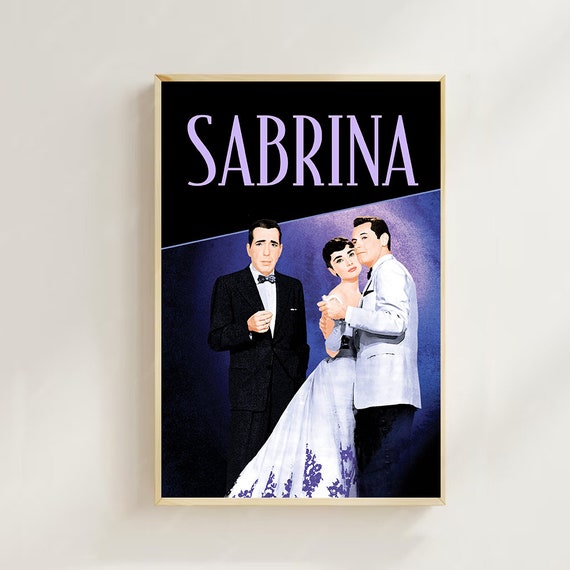 Manifesto Del Film Sabrina 1954