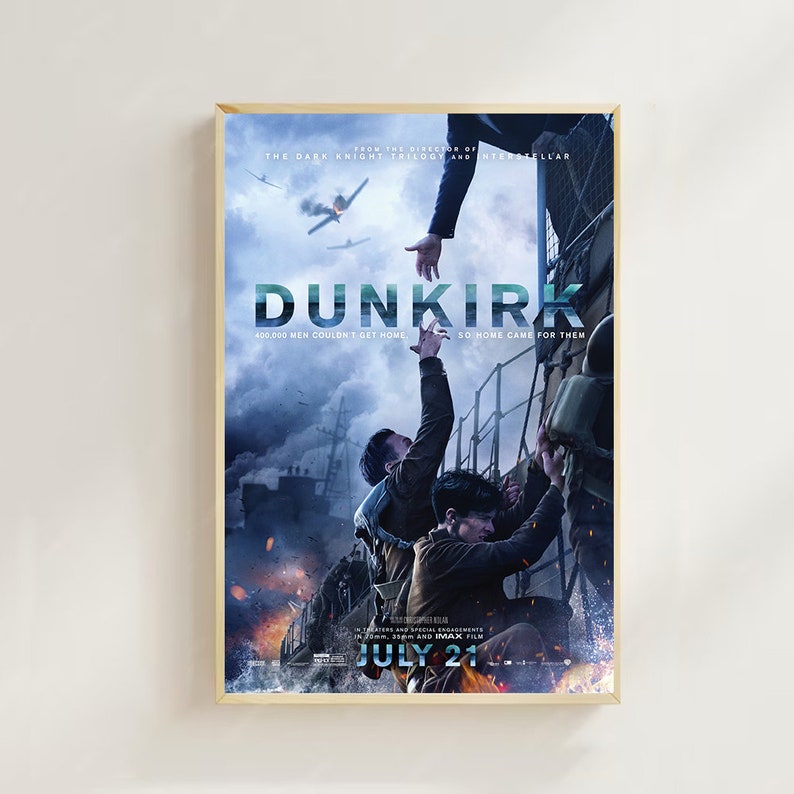 Dunkirkmovie Posterregular Style Art Prints,home Decor,vintage Movie ...