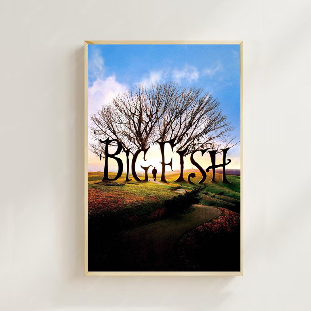 Big Fish- Movie Poster (regular Style) Art Prints,home Decor, Art ...
