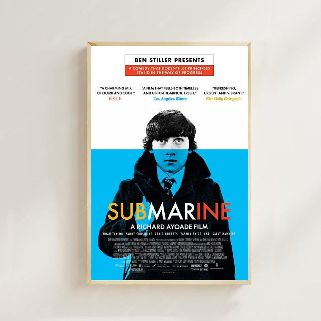 Submarine--movie Poster(regular Style) Art Prints,home Decor,vintage ...
