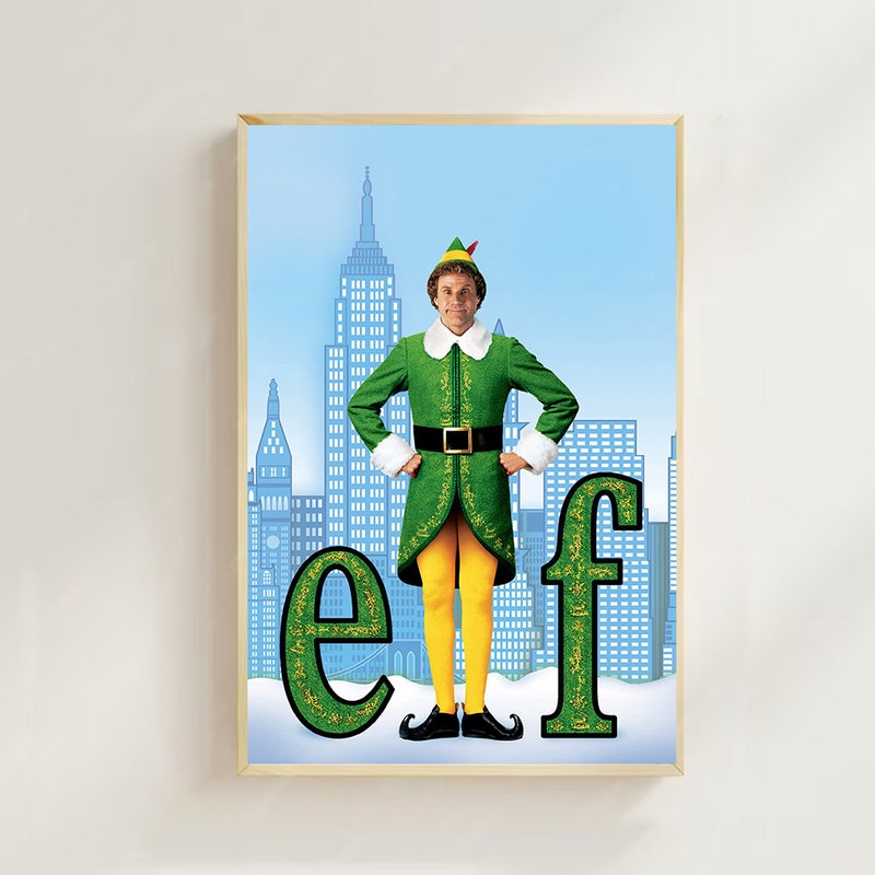 Elf Film Poster - Etsy