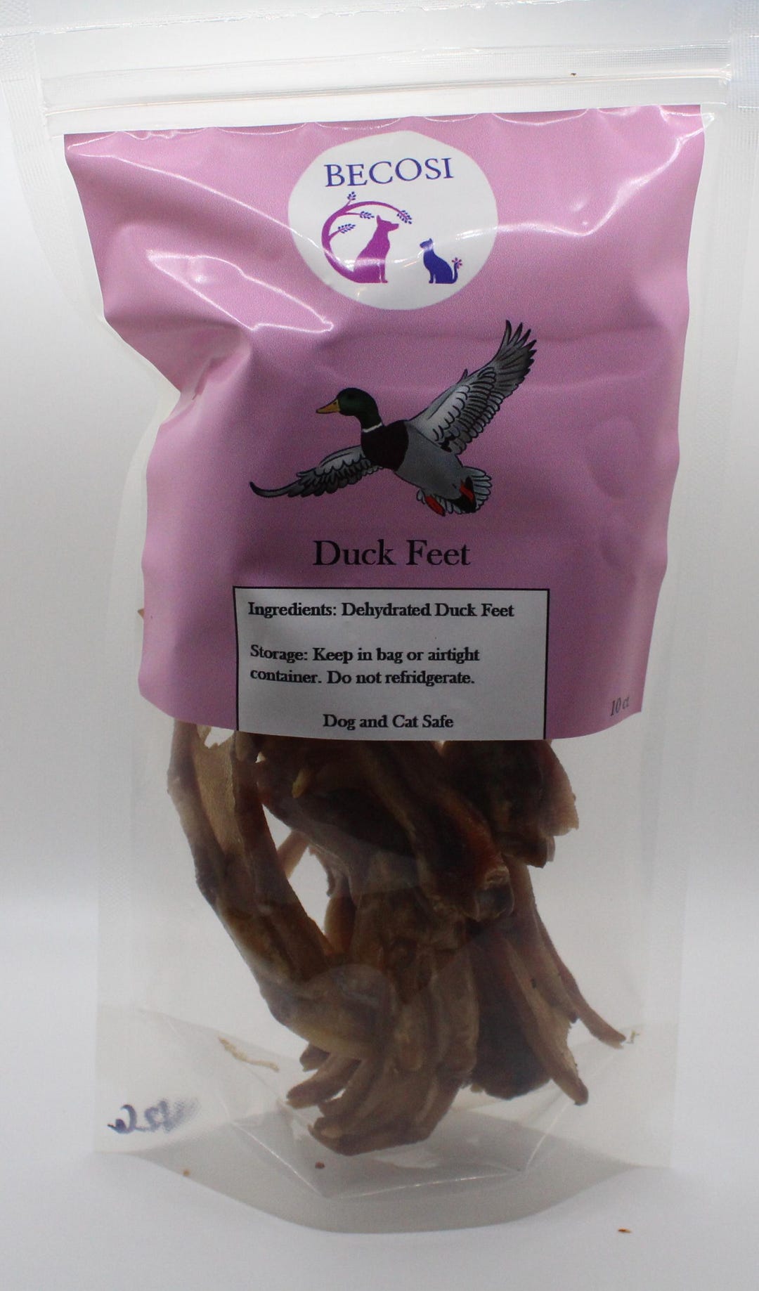 Dehydrated Duck Feet 10 Ct | Dog & Cat Treat | Dog Food Topper | Dog ...
