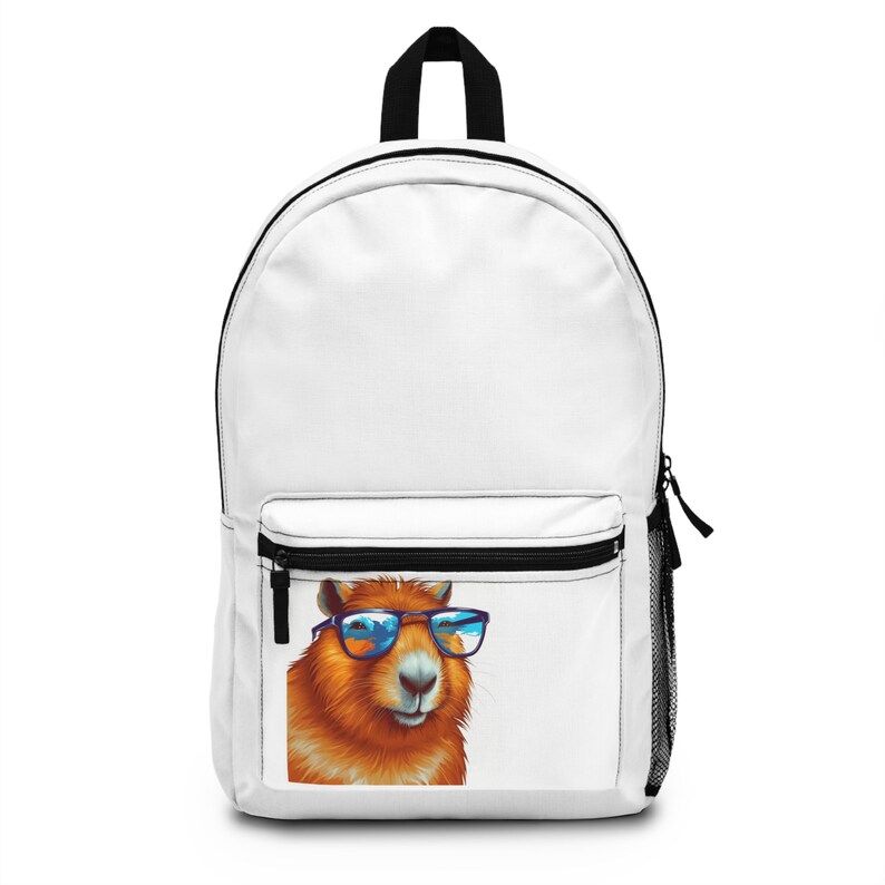 Cool as a Cucumber Capybara Backpack - Etsy