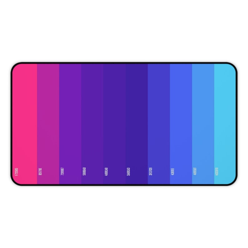Desk Mat Color Palette for Designer With HKS Codes Product - Etsy