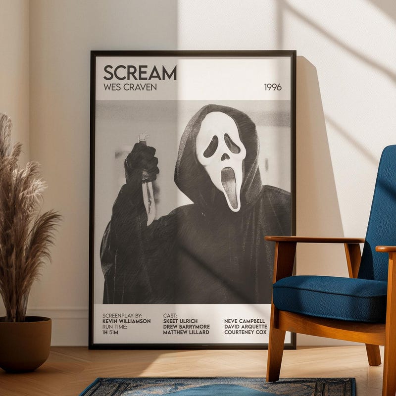 Scream Poster - Etsy UK