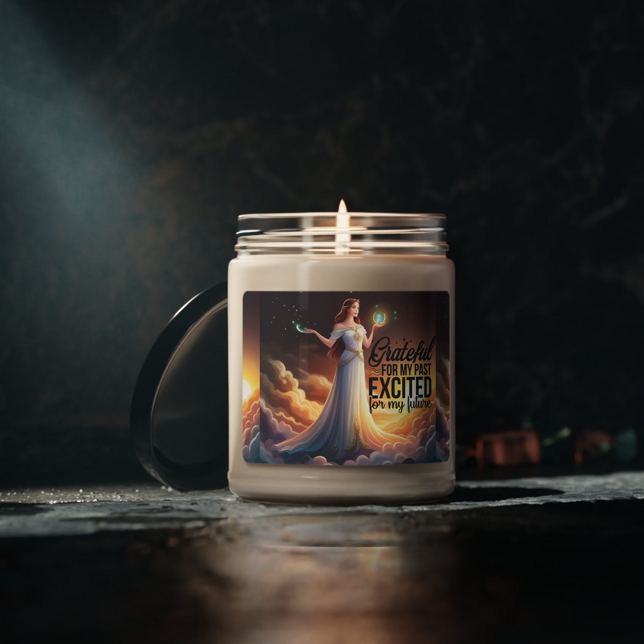 Gratitude Future Scented Manifesting Candles, Law of Attraction Success ...