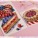 Patriotic Dessert Illustrations. 4th of July, USA Independence Day ...