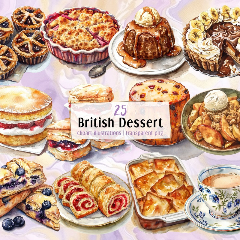 British Clipart - Etsy