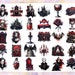 Vampire Life, Watercolor Style Illustrations. Dark Mysterious Gothic ...