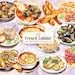French Cuisine | PNG Clip Art Illustrations. Traditional Food From ...