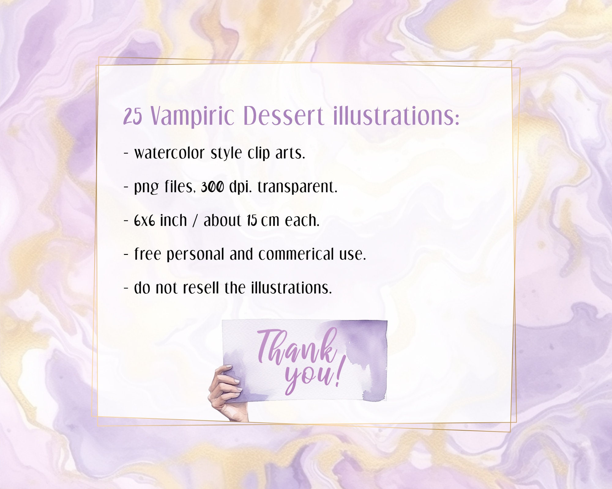 Vampiric Dessert Illustrations. Dark Gothic Style Pastry, Black and Red ...