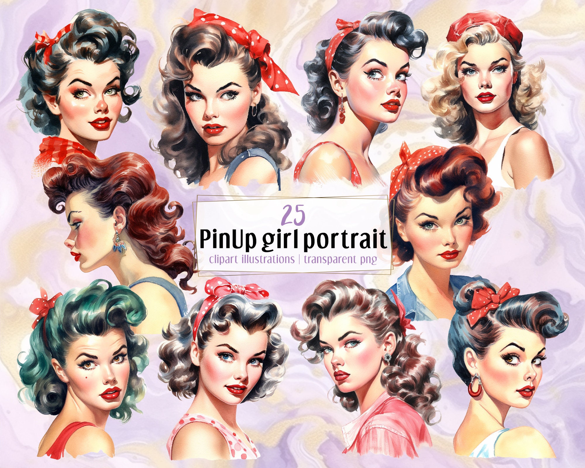 50s Pin Up Girls Hairstyles Pictures