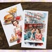 American Diner V2 Illustrations. Retro 50's Eatery, Colorful Vintage ...