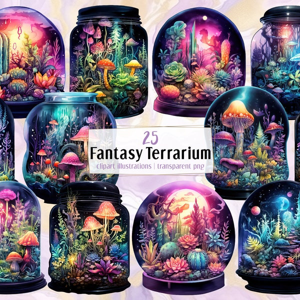 Fantasy Terrarium - Etsy