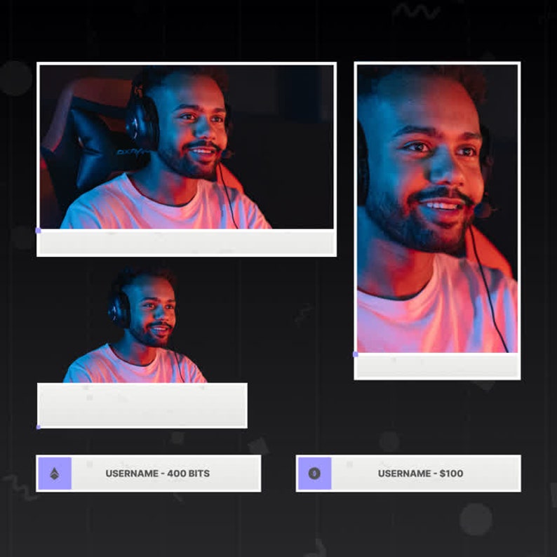 Shift Animated Stream/twitch Overlays Pack | Modern/clean Streamer ...