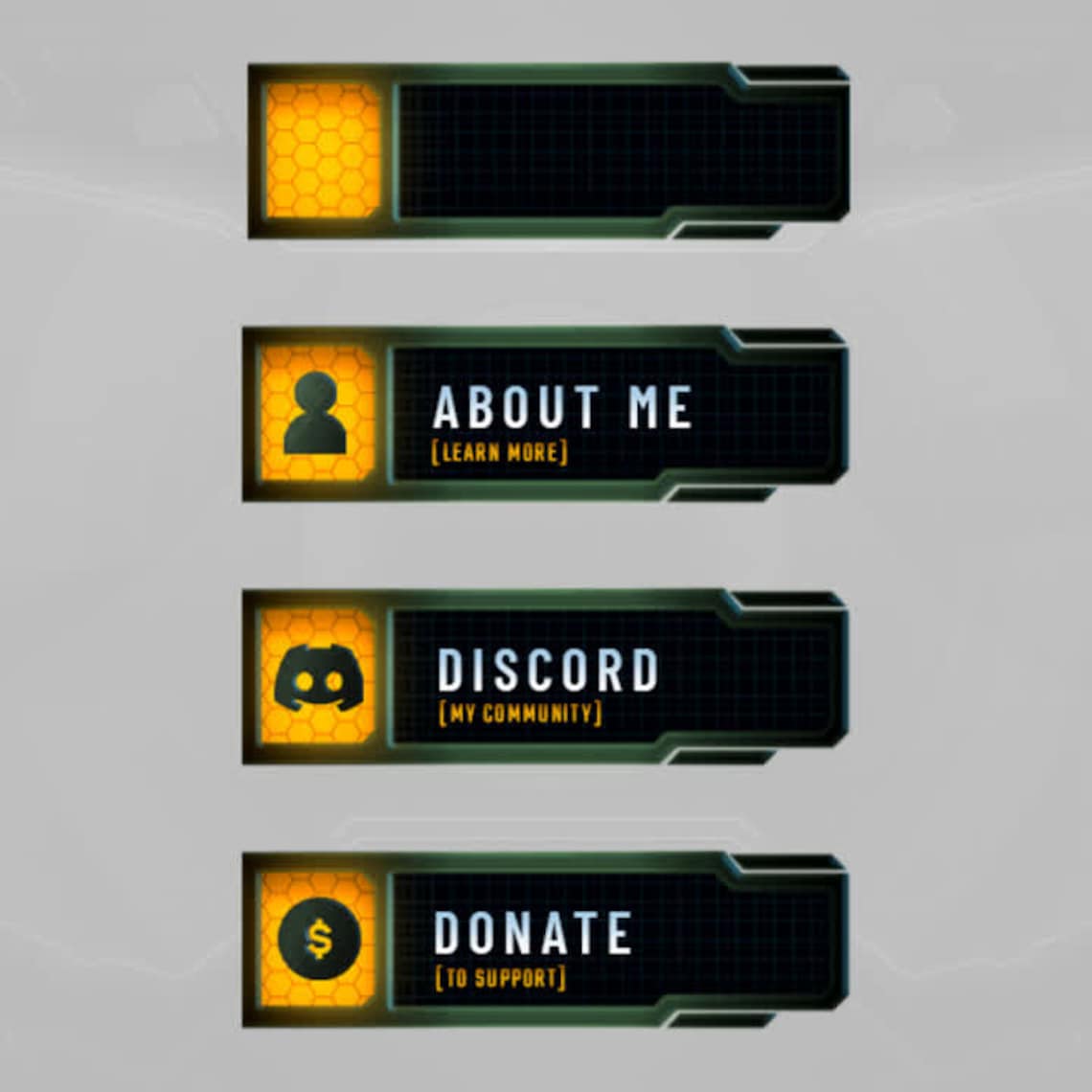 Warthog Animated Stream/twitch Overlays Pack | Fps/military Streamer ...