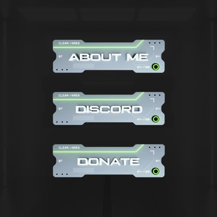 Apollo Animated Stream/twitch Overlay Pack | Sci-fi/futuristic Stream ...