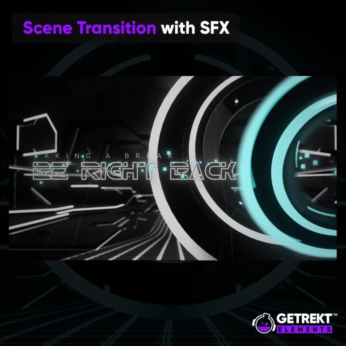 TRN Animated Stream/twitch Overlay Pack | Sci-fi/futuristic Stream Pack ...