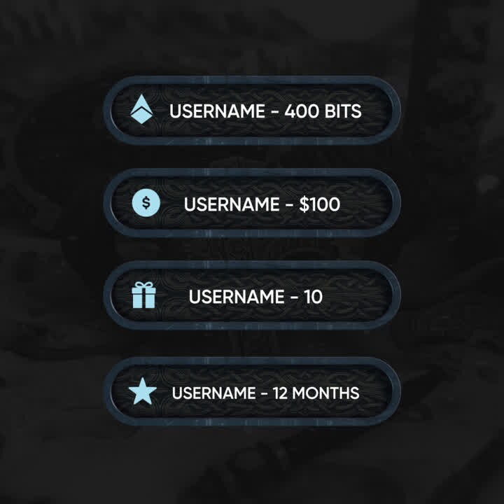Ragnar Animated Stream/twitch Overlays Pack | Viking/norse Streamer ...