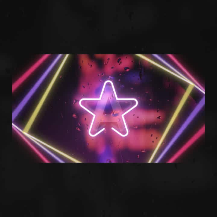 Neon Animated Stream/twitch Overlays Pack | Lo-fi/neon Streamer Package ...