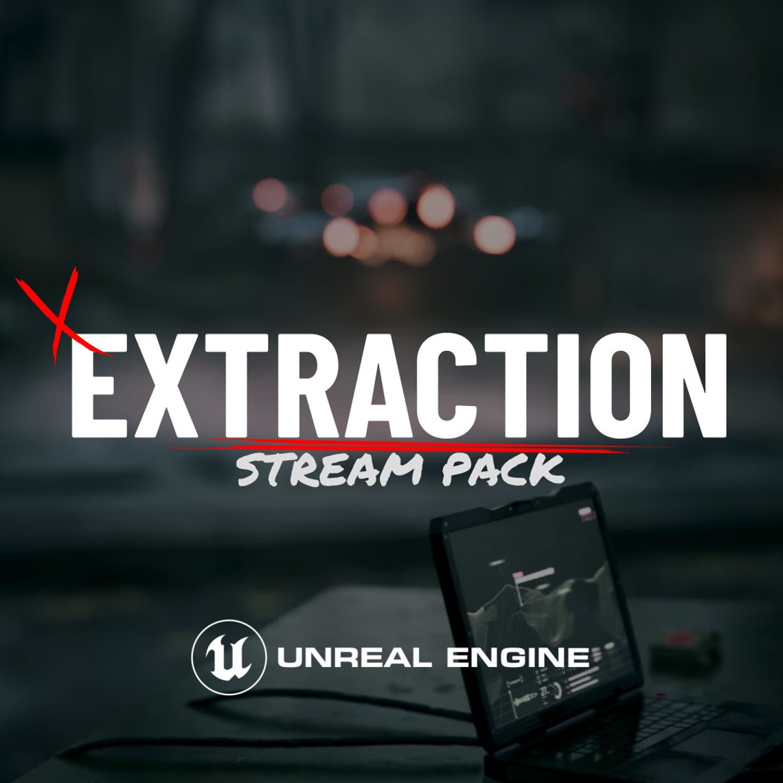 Extraction Unreal Engine Animated Stream/twitch Overlay Pack ...