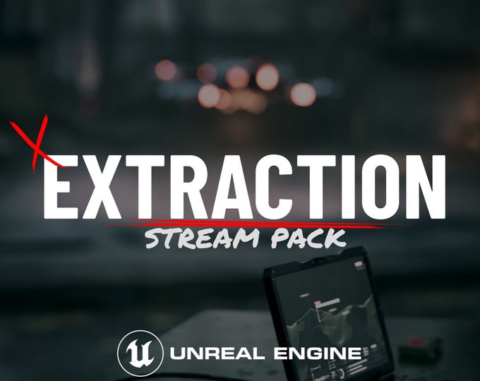 Extraction Unreal Engine Animated Stream/twitch Overlay Pack | Tarkov ...