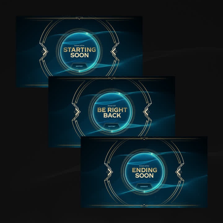 Hexrift Animated Stream/twitch Overlays Pack League of Legends Stream ...