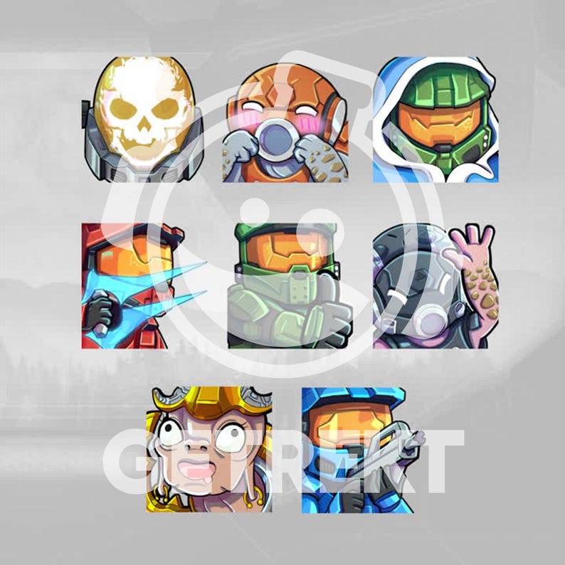Warthog Twitch Emotes | Futuristic/military Emotes | Formatted for ...