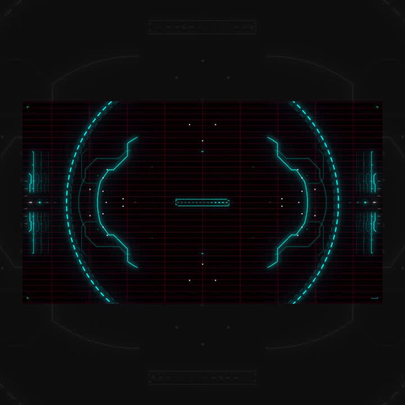 HUD Animated Stream/twitch Overlays Pack | Technology/hud Streamer Pack ...