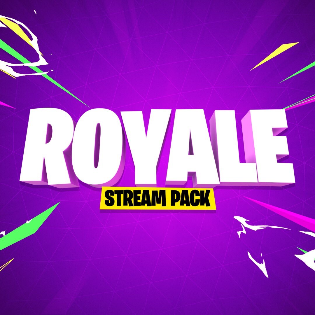 Royale Animated Stream/twitch Overlays Pack | Battle Royale Streamer ...