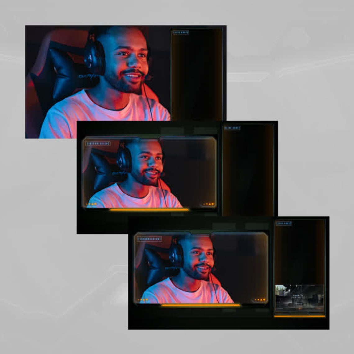 Warthog Animated Stream/twitch Overlays Pack | Fps/military Streamer Package | Alerts, Webcam ...