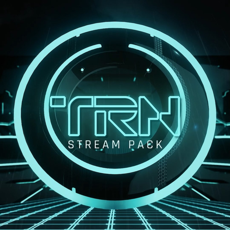 TRN Animated Stream/twitch Overlay Pack | Sci-fi/futuristic Stream Pack ...