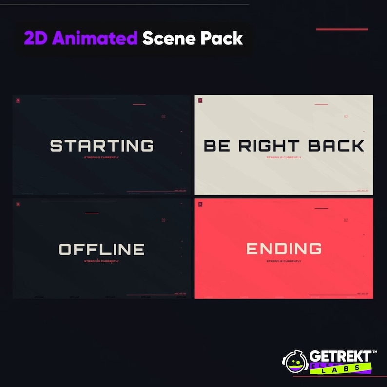 Valor Animated Stream/twitch Overlays Pack | Valorant Streamer Package ...