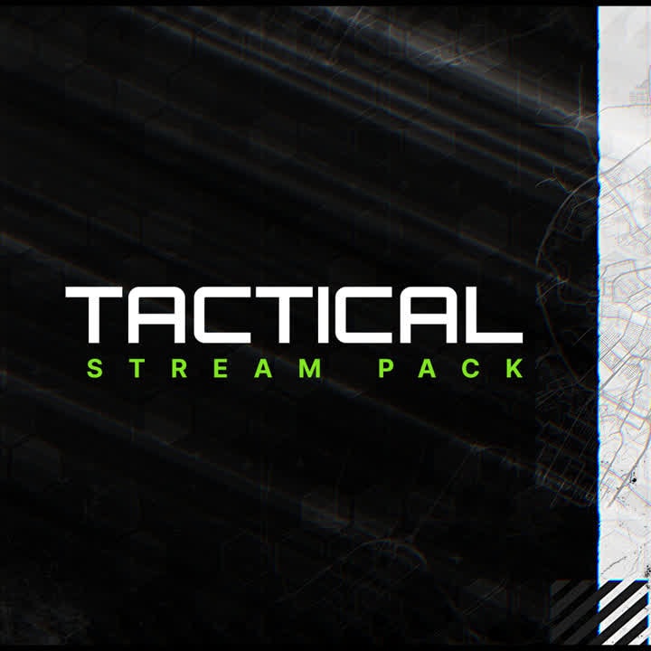Tactical Animated Stream/twitch Overlays Pack Call of Duty Streamer ...