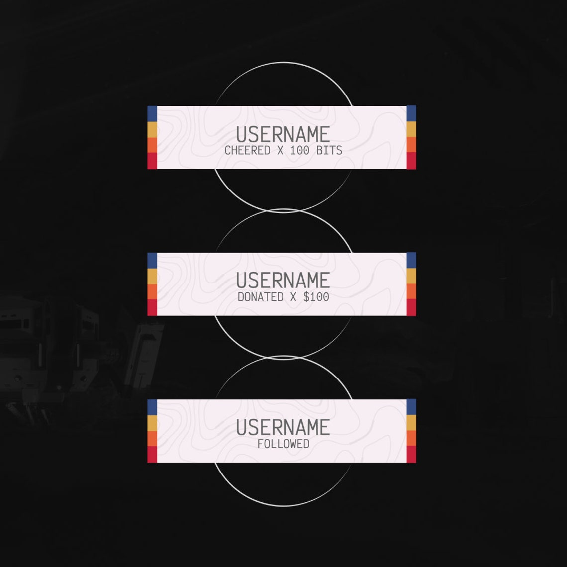 Starship Unreal Engine Animated Stream/twitch Overlay Pack | Sci-fi ...