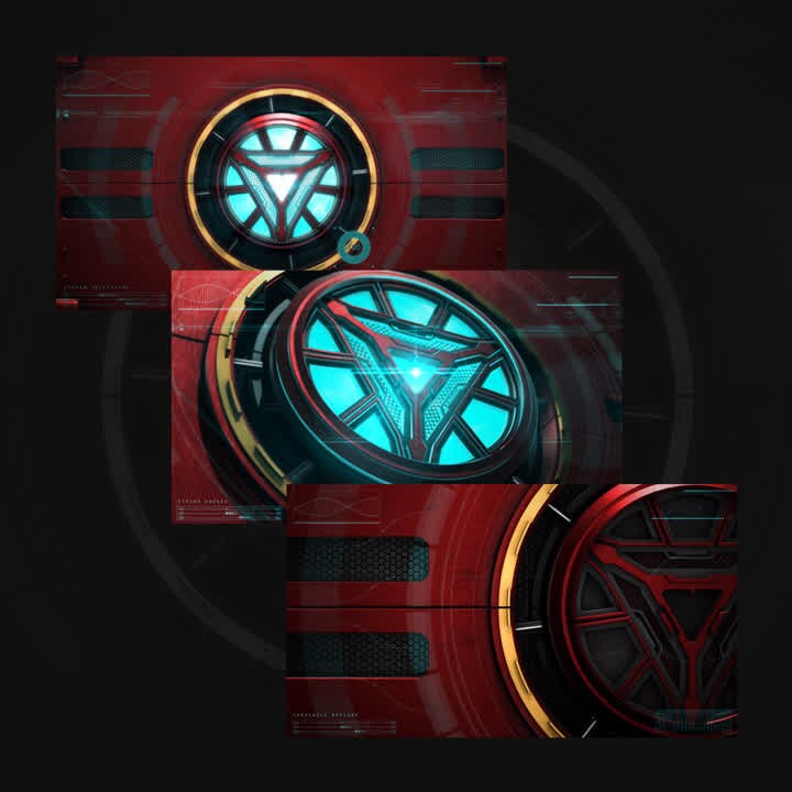 Reactor Animated Stream/twitch Overlays Pack | Robot/armor Streamer ...