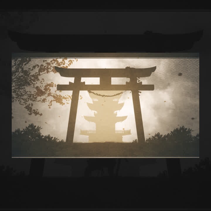 Shogun Samurai Stream Overlay Package | Animated Twitch Overlays ...