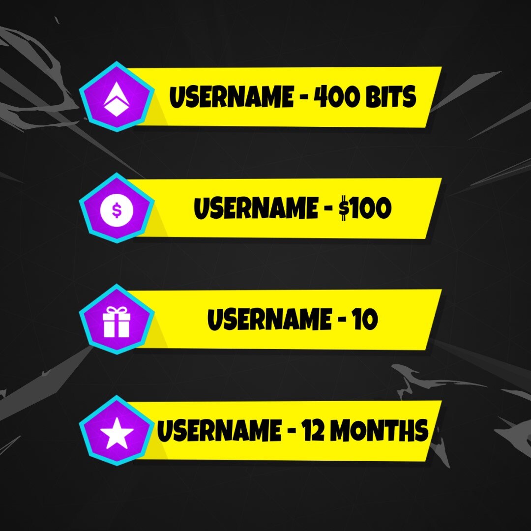 Royale Animated Stream/twitch Overlays Pack | Battle Royale Streamer ...