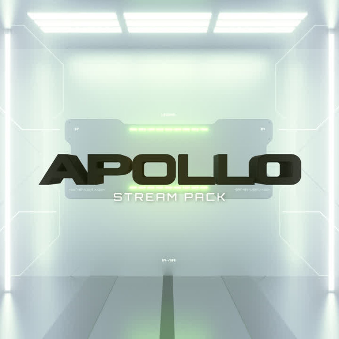 Apollo Animated Stream/twitch Overlay Pack | Sci-fi/futuristic Stream ...