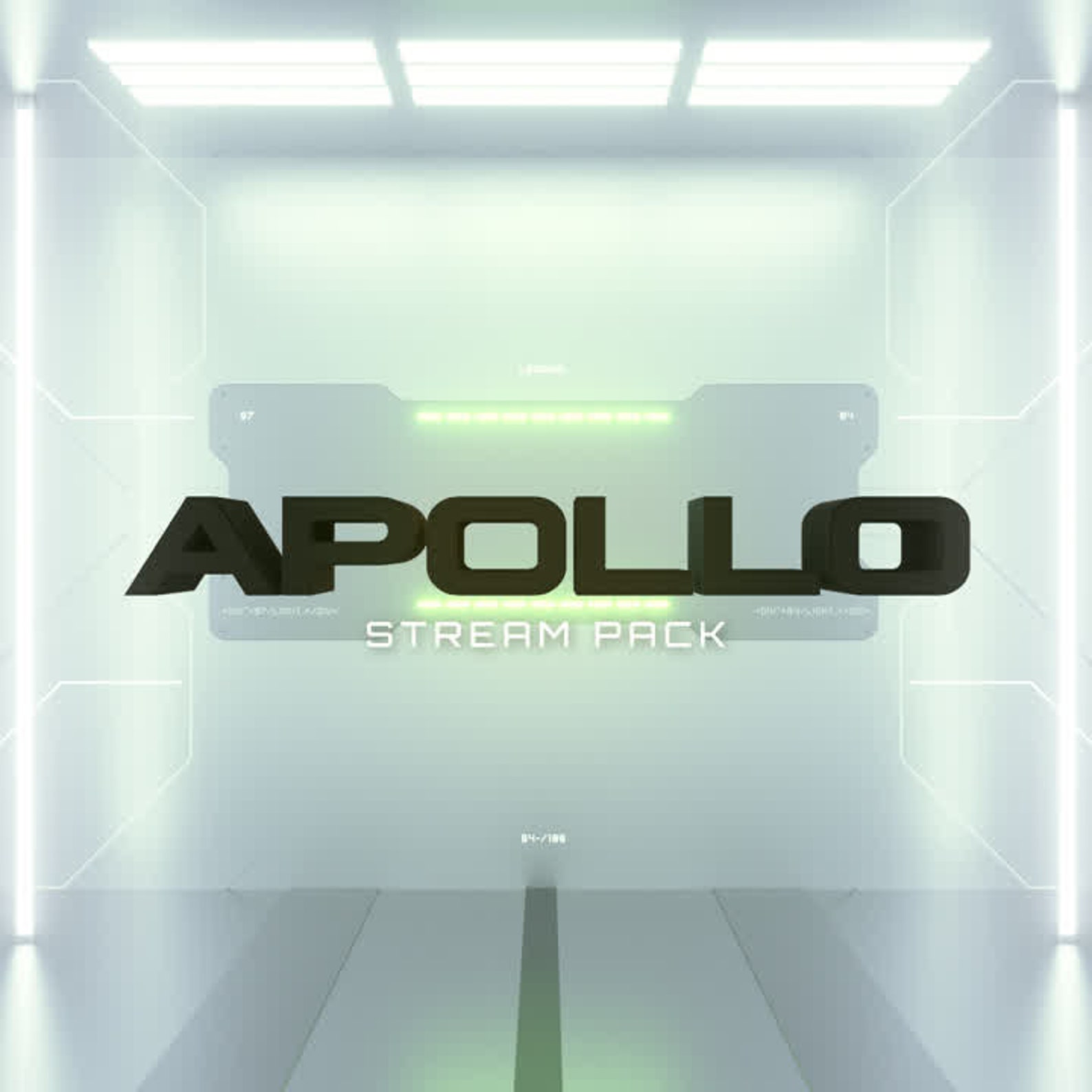 Apollo Animated Stream/twitch Overlay Pack | Sci-fi/futuristic Stream ...