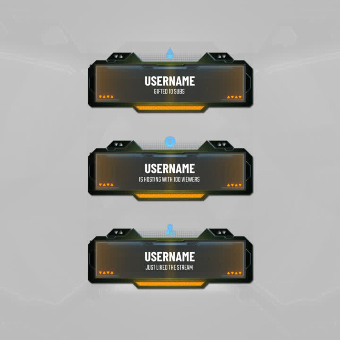 Warthog Animated Stream/twitch Overlays Pack | Fps/military Streamer ...